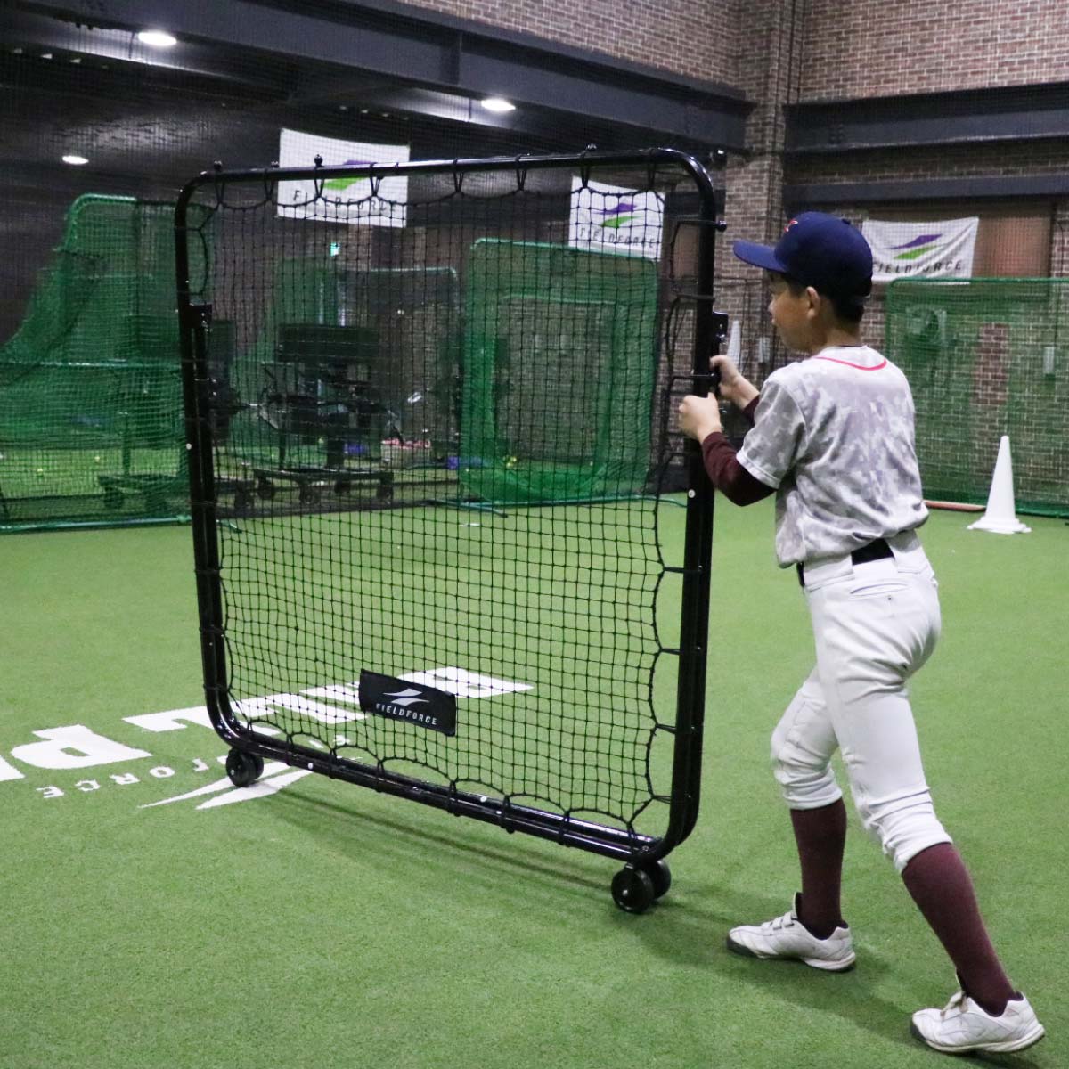 移動式フィールディングネット1.5m×1.5m｜FMFN-1515N – フィールドフォース
